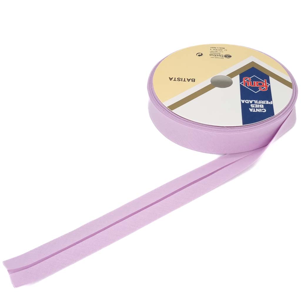 Plain Polycotton Bias Binding - 25mm - Lilac – Fabric Love
