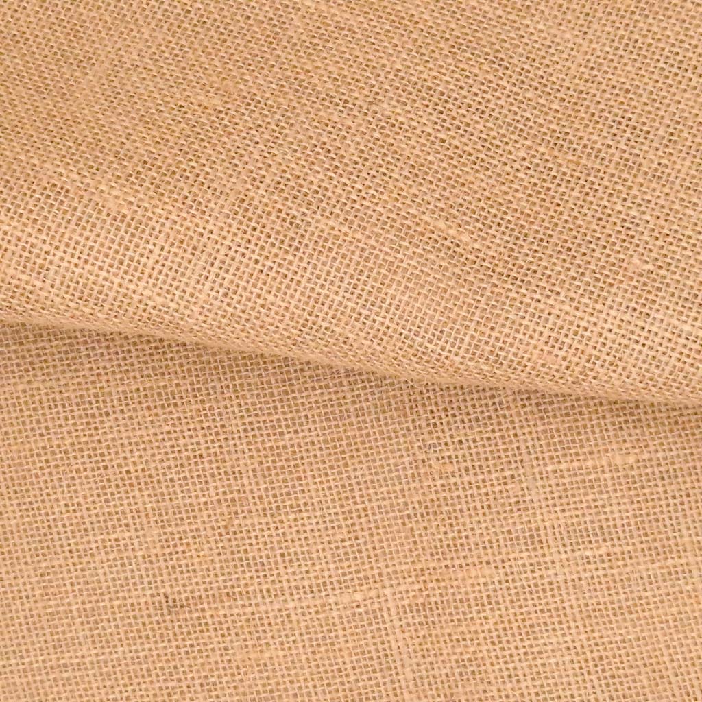 Jute Hessian - Natural - Medium Weave – Fabric Love