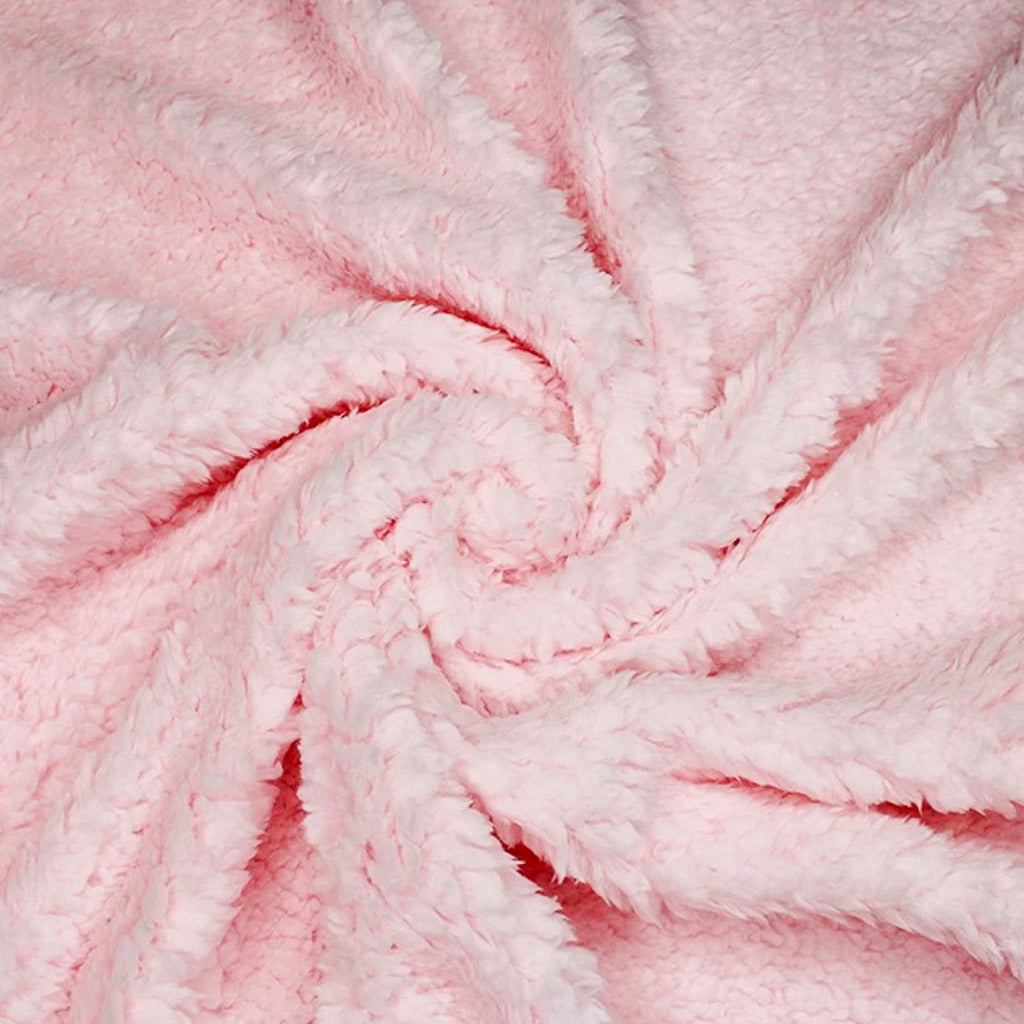 Super Soft Cuddle Fur Fleece - Pink – Fabric Love