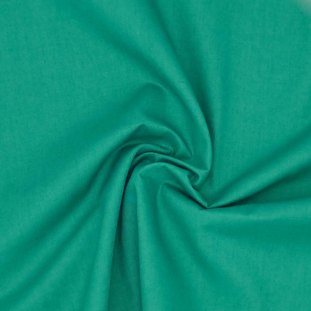 Plain Polycotton - Jade – Fabric Love
