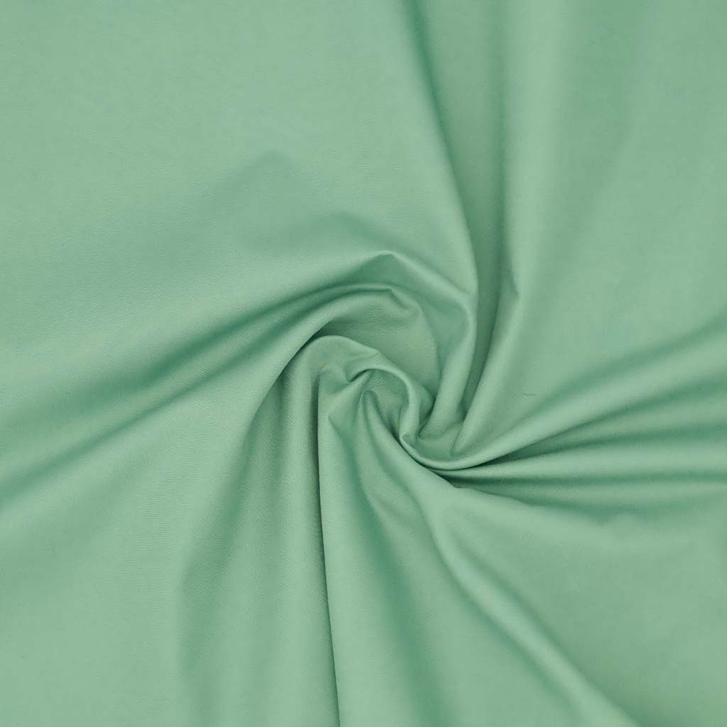 Plain Polycotton - Moss Green – Fabric Love