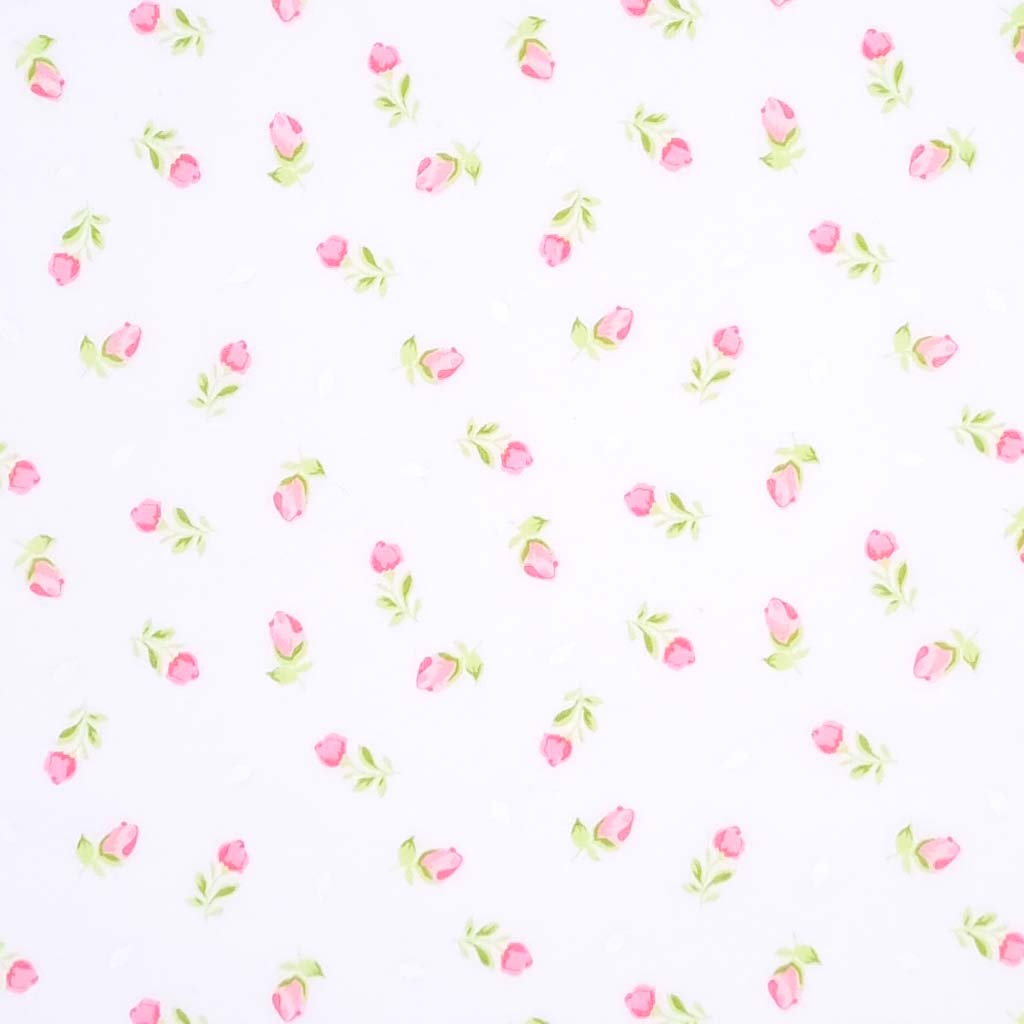 light pink floral pattern